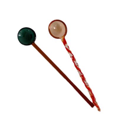 勺子搅拌勺ins风可爱玻璃勺