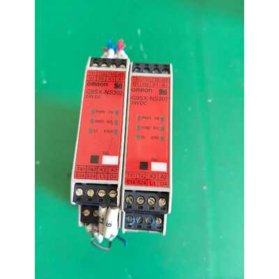 安全继电器 G9SX-NS202-RT，24VDC，3—议价