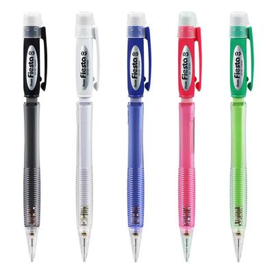 pentel铅笔ax105透明彩色尾带