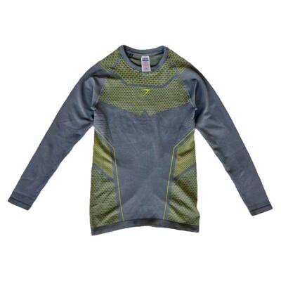 长袖GYMSHARK肌肉健身功能紧身衣