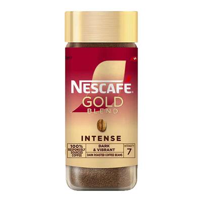 NESCAFE雀巢进口金牌意式速溶咖啡冻干黑咖啡原味深度烘焙即溶