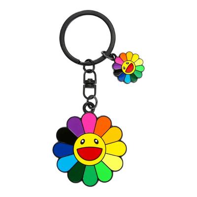 经典不过时村上隆太阳花钥匙扣