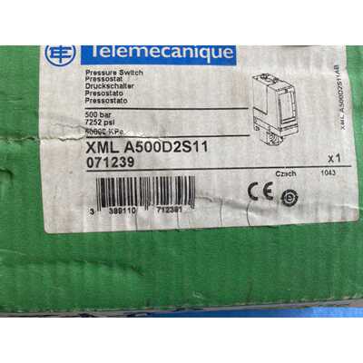 议价Schneider施耐德压力开关XMLA500D2S11压力传感器071239感测