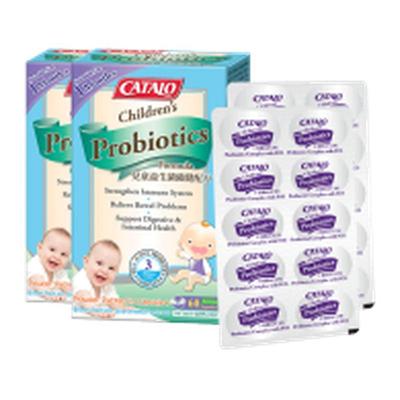 【2件装】CATALO家得路儿童益生菌肠胃调理增强免疫力婴幼儿官方