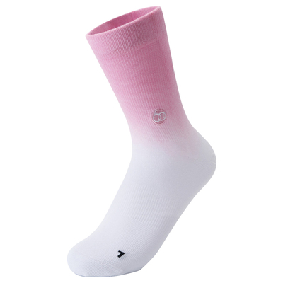 KSWISS盖世威运动袜26年新款袜子女渐变薄款舒适透气中筒袜SX9488