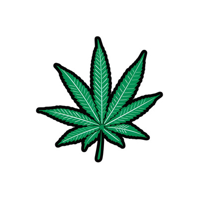 潮牌树叶JDM车贴遮划痕装饰