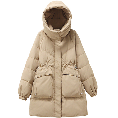 流行风羽绒服气质纯色百搭显瘦