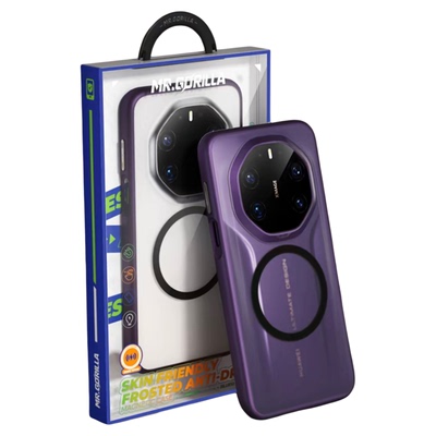 蓝猩华为Mate80全系列橙标肤感壳