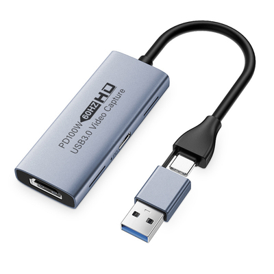 ipad高清视频采集卡带PD100W供电