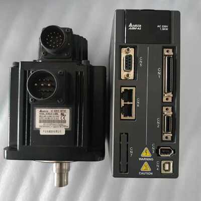 议价A2台达1500W伺服M型号驱动电机套装ASD-A2-1521-M/ECMA-E1131