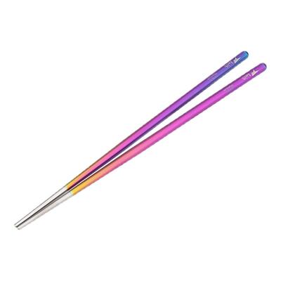 铠斯（KEITH）【家用彩钛筷子】纯钛筷便携户外筷子精致露营餐具
