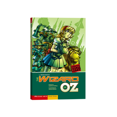 绿野仙踪THE WIZARD OF OZ 英文原版漫画故事书 莱曼·弗兰克·鲍姆 Capstone出版社 经典奇幻文学 英文平装漫画