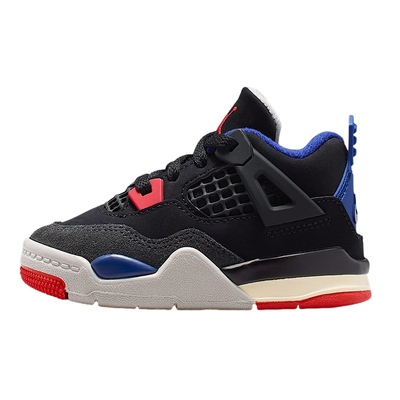 耐克童鞋Air Jordan 4 AJ4黑蓝运动鞋休闲婴幼儿篮球鞋IB4387-003