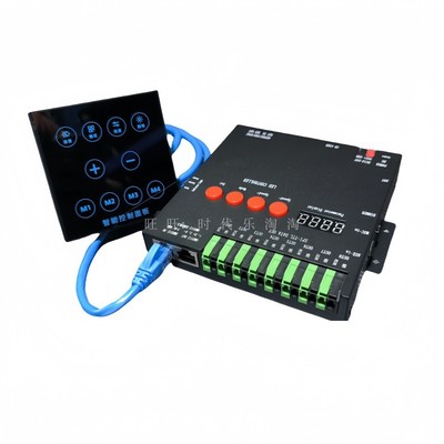 LED全彩跑马DMX512灯光控制器