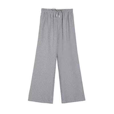 TurnSignal潮牌条纹休闲裤女