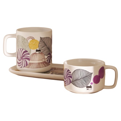 芬兰Alive碟舞北欧陶瓷盘子家用菜盘高颜值餐具深盘甜品盘意面盘