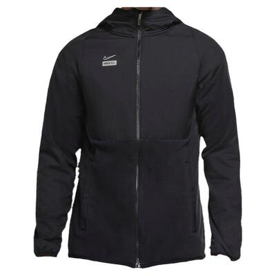 足球耐克运动休闲连帽抓绒外套