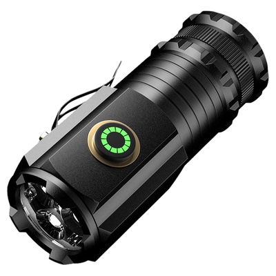 刺客多功能充电迷你手电筒