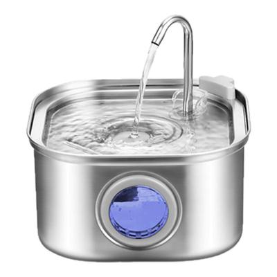 水龙头不锈钢流动水饮水机猫狗自动喝水循环静音不漏电水碗防打翻