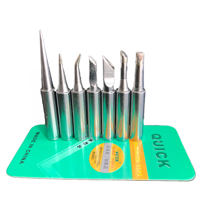 快克烙铁头936236刀头尖头弯头