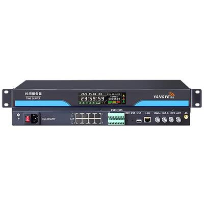 扬业 授时校时器北斗+GPS+4G网络时间服务器 标准款 支持单北斗卫星 多个网口 PTP时钟同步NTP服务器IEEE1588