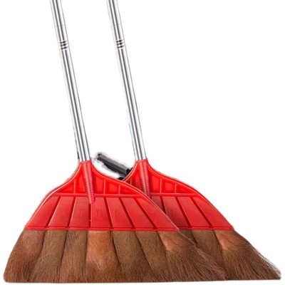 棕榈扫把工厂车间专用老式棕毛