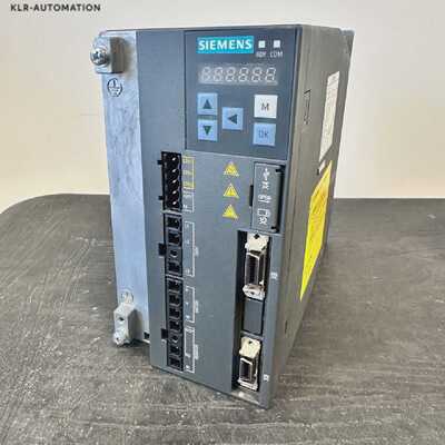 Siemens 6SL3210-5FB12-0UF0 SINAMICS V90 PROFINET Frequency C