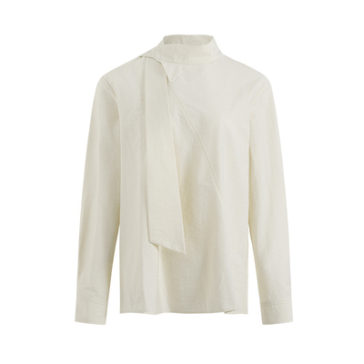 NONRESTRAIN通勤宽松长袖女衬衫