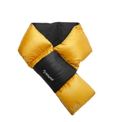 君羽700蓬羽绒围巾保暖时尚百搭