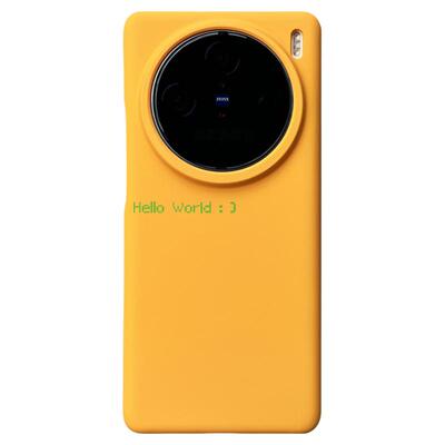 适用于vivox200手机壳vivo新款x100pro极简个性创意程序员代码helloworld白色x100ultra半包超薄x100s磨砂x90