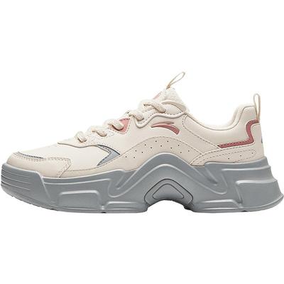 安踏兔子鞋丨皮面休闲鞋冬季新款女子潮流百搭软底舒适低帮运动鞋