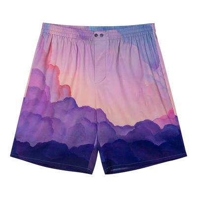 manito桑蚕丝渐变油画