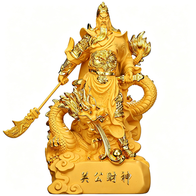 劲品坊武财神关二爷关公摆件礼品