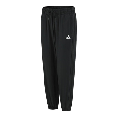 adidas阿迪达斯夏女梭织长裤运动休闲束脚裤宽松透气 JZ2174