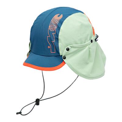 theMADHATcher「MCC 骑行」可拆卸防晒帘骑行帽 撞色拼色防风绳