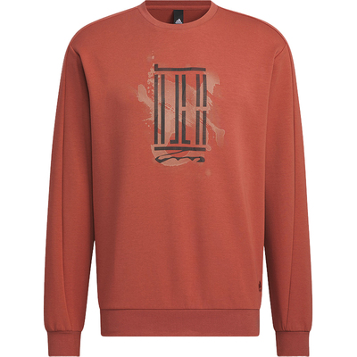 阿迪达斯男士针织运动套头衫