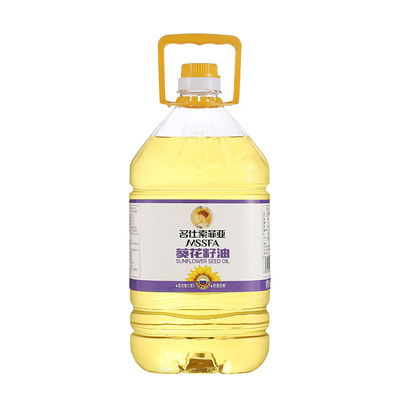 名仕索菲亚一级压榨葵花籽油4.8L食用油营养清淡