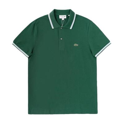 Lacoste经典翻领短袖POLO衫