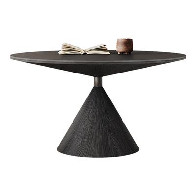 奥古斯特飞碟实木岩板餐桌