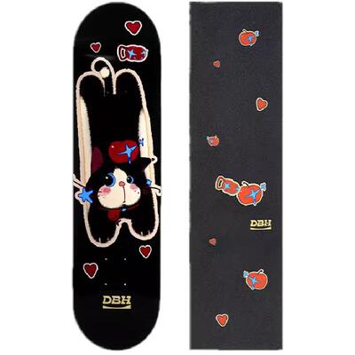 DBH滑板「星球苹果喵系列」女生初学者成人儿童专业滑板刷街代步