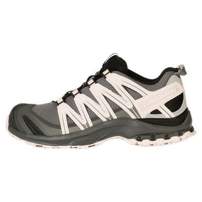 SALOMON萨洛蒙 XA PRO 3D 户外机能跑鞋  黑粉色 491841