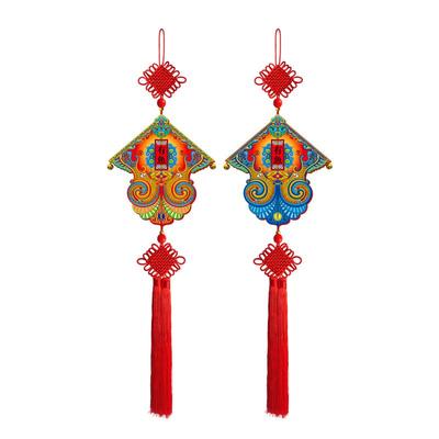 福人福地新年挂件装饰吉祥寓意