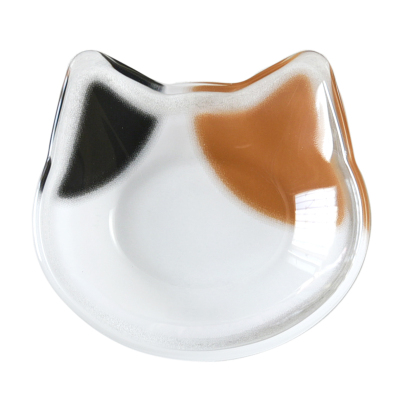 日本进口aderia猫咪碟油醋蘸料碟