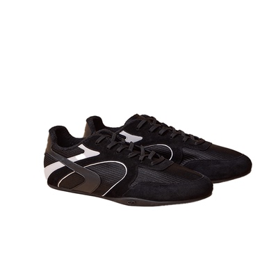 GLITTERFOCUS复古薄底德训鞋