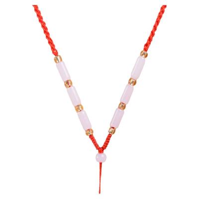 恋妍翡翠吊坠挂绳挂件绳子挂脖手