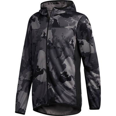 Adidas/阿迪达斯正品新款男子CON CAMO HOODIE针织外套 GC8266