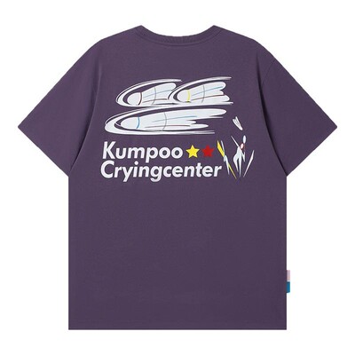 CryingCenterSports×kumpoo薰风羽毛球印花男女运动凉感短袖