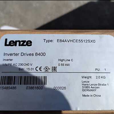 议价全新伦茨驱动器E84AVHCE5512SX0现货议价