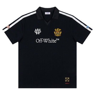 OFF-WHITE™运动徽章POLOT恤