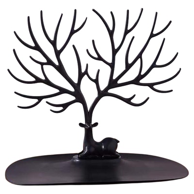 钥匙树枝收纳耳环架子展示架梳妆台树型摆件树杈耳钉手饰项链挂架